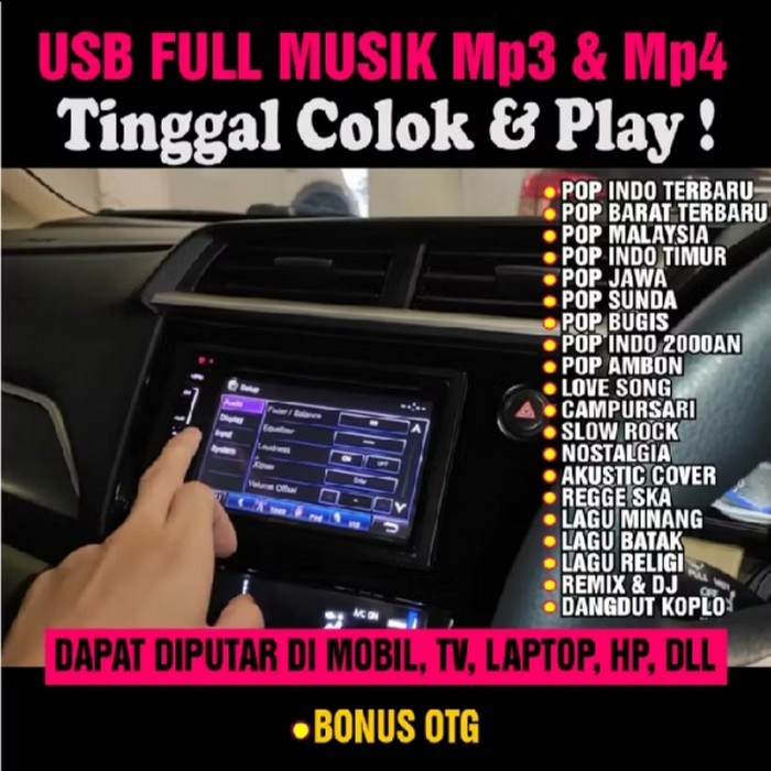 Jual FLASH DISK MUSIK ISIAN TERLENGKAP | Shopee Indonesia