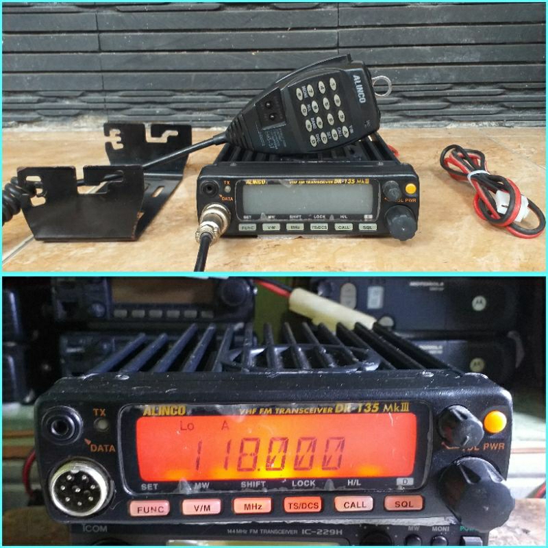 Jual RIG ALINCO DR135 MK3 VHF AIRBAND ORIGINAL JAPAN | Shopee Indonesia