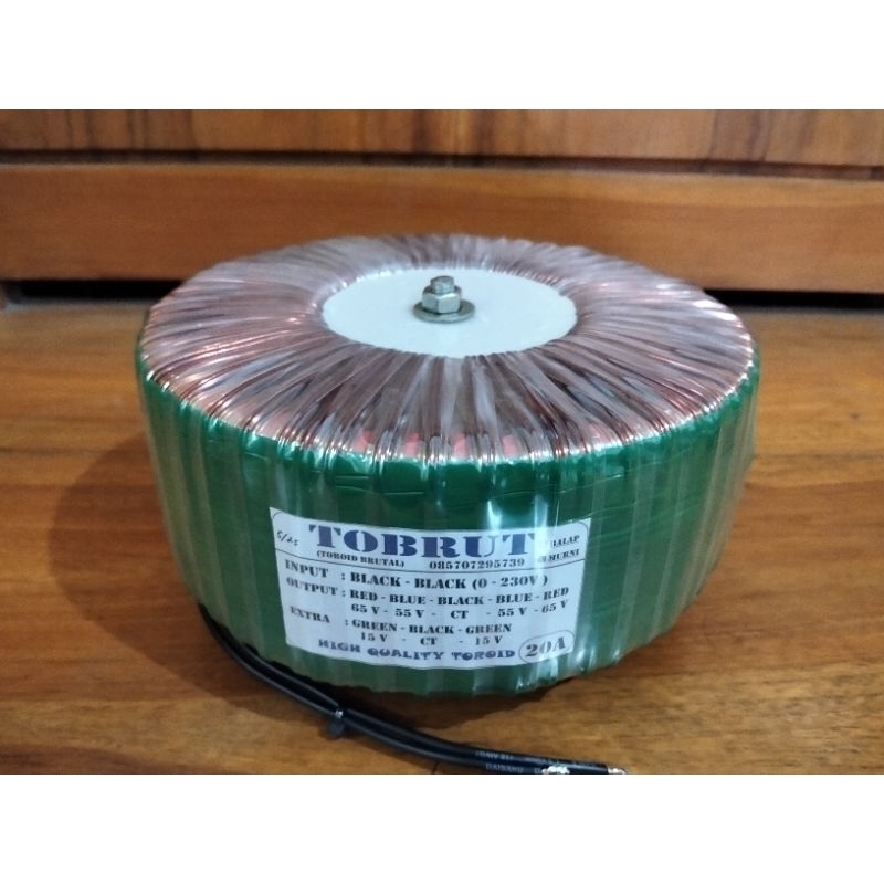 Jual TRAFO TOROID DONAT 20A CT 55-65V MURNI. | Shopee Indonesia
