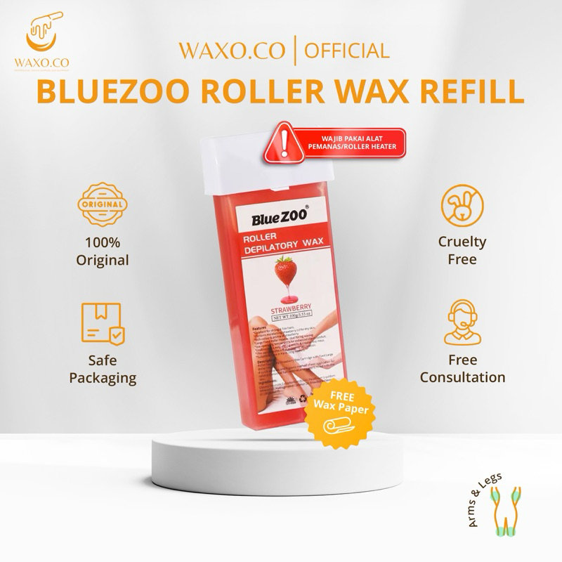 Jual GROSIR BlueZOO Roller Wax Refill / Roll On Wax / Waxing Pencabut Bulu (Hard Wax) | Shopee ...