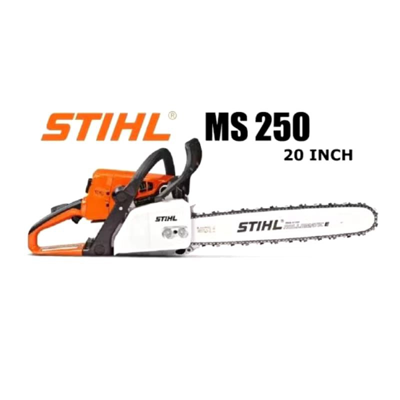 Jual MESIN CHAINSAW STIHL MS 250 KOMPLIT BAR 20 INCH DAN RANTAI FULL SET / MESIN SENSO SINSO ...