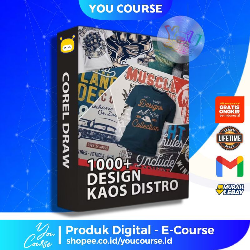 Jual 1000+ Design Kaos Distro - Format Corel Draw | Shopee Indonesia