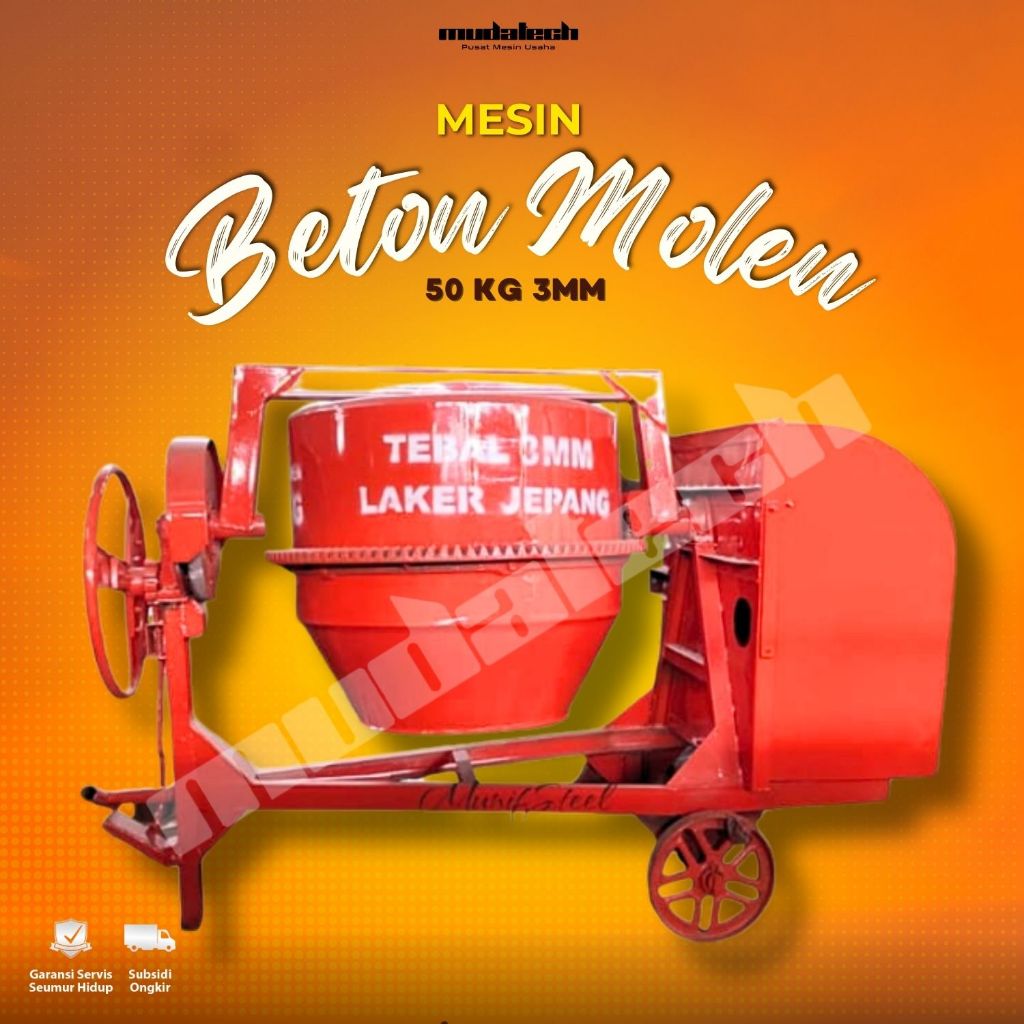 Jual Mesin Molen Pengaduk Semen Mesin Alat Aduk Cor Semen 50 Kg Mixer Pengaduk Semen | Shopee ...