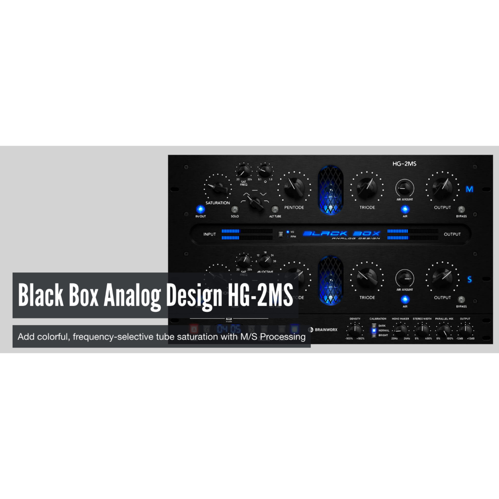 Jual Plugin Alliance Brainworx Black Box Analog Design HG-2MS | Shopee ...