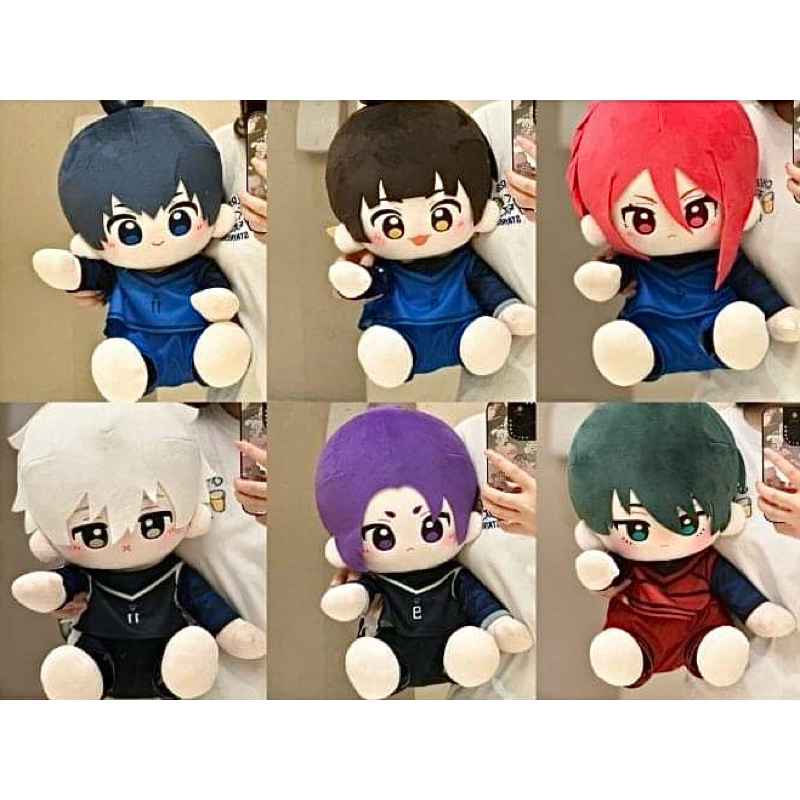 Jual (PRE ORDER SATUAN) Bluelock Sitting Plush Doll 40cm: Isagi Bachira Chigiri Nagi Reo Itoshi ...