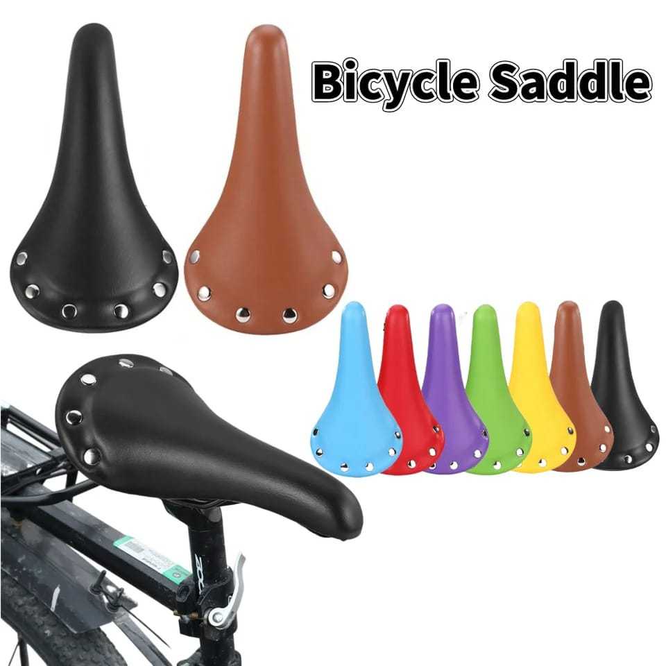 Jual Sadel Sepeda Retro Klasik Paku Vintage Saddle Classic Seat Cushion ...