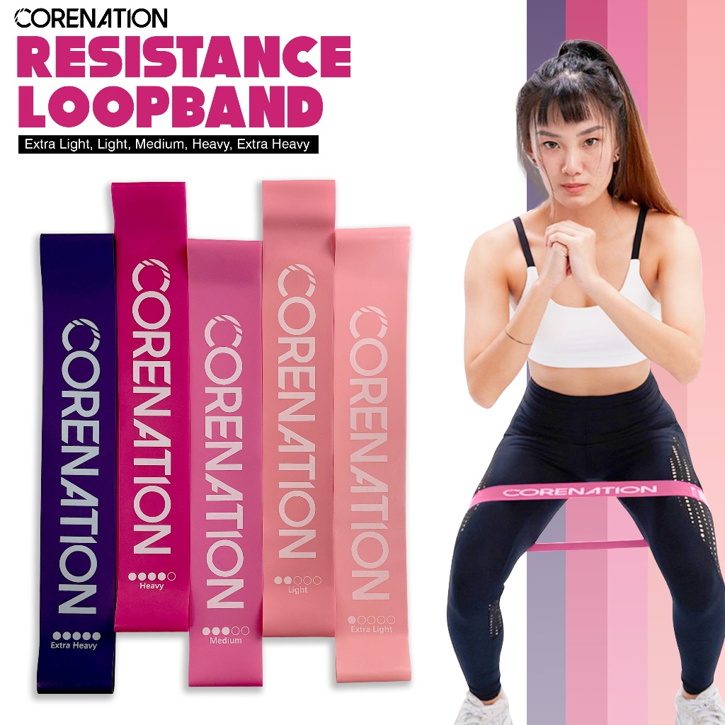 Jual CoreNation Resistance Loop Band | Latex Band | Booty Band, Anti ...