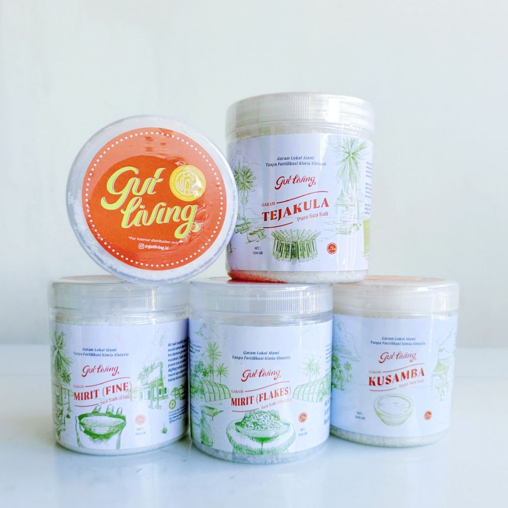 Jual Natural Sea Salt (Garam Alami) Kusamba Tejakula Mirit Gut Living ...