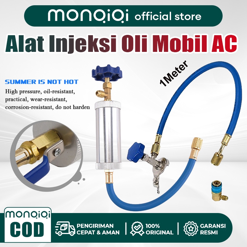 Jual Alat Injeksi Oli Mobil AC R12 R134A 2 Ons 1/4 "Tabung Pengisi ...