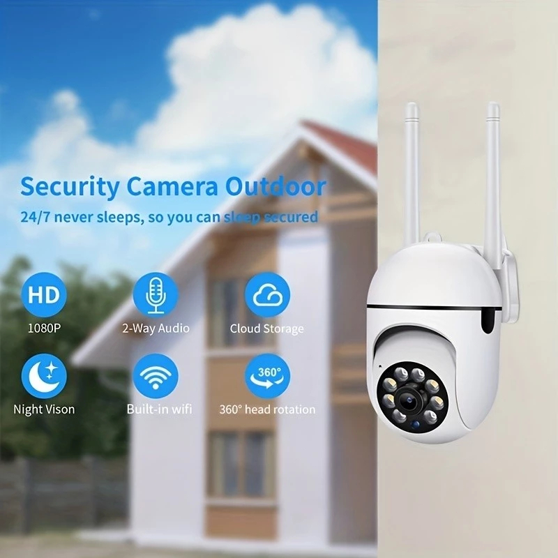 Jual V360 Pro CCTV Kamera Outdoor 8MP IP66 Tahan Air - WiFi Jarak Jauh ...