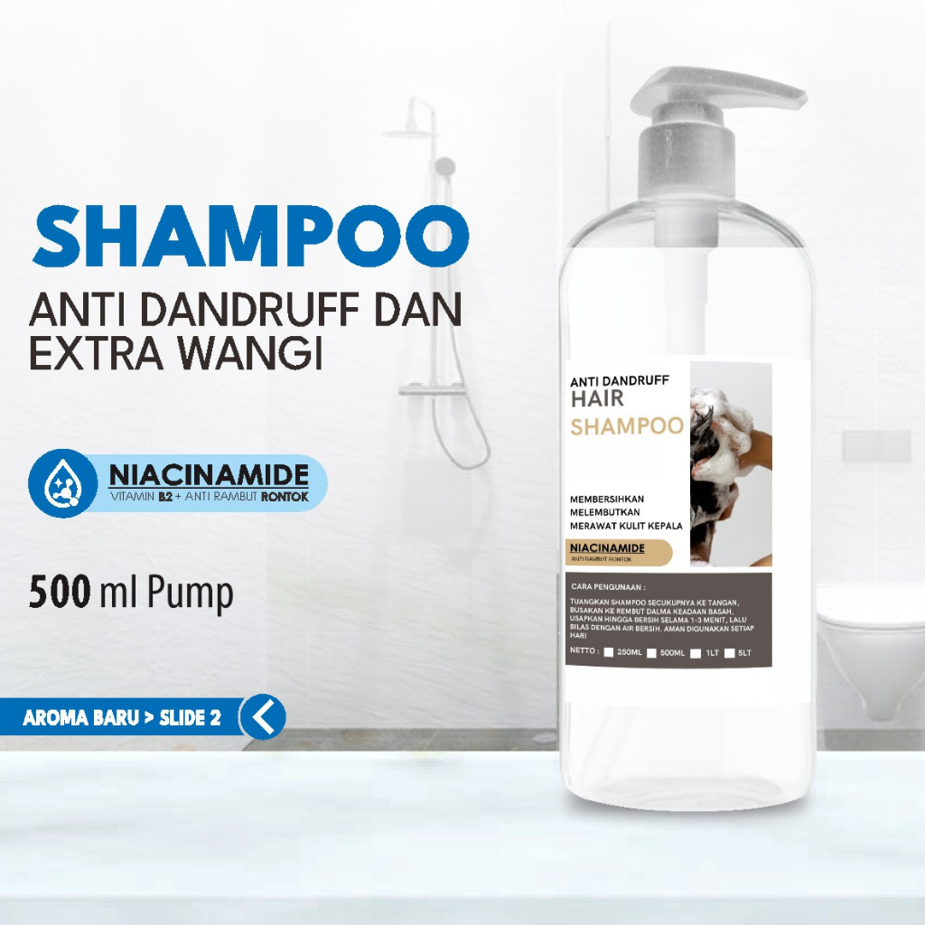 Jual Shampoo Anti Dandruff Extra Harum Original Aroma Wangi Kemasan 500ml pump | Shopee Indonesia