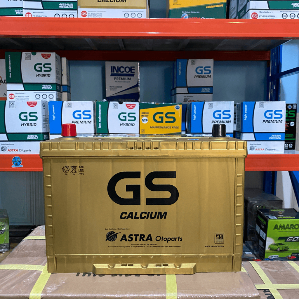Jual GS CALCIUM 105D31R AKI SIAP PAKAI MOBIL FORTUNER DIESEL KIJANG ...
