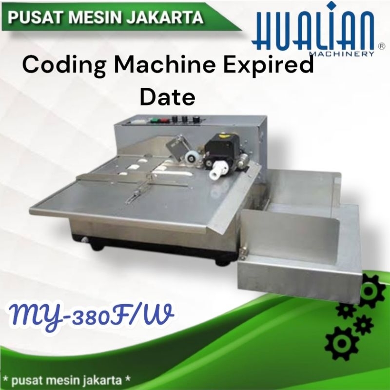 Jual MY-380F/W AUTOMATIC CODING MACHINE - MESIN CETAK TANGGAL EXPIRED DATE HUALIAN | Shopee ...