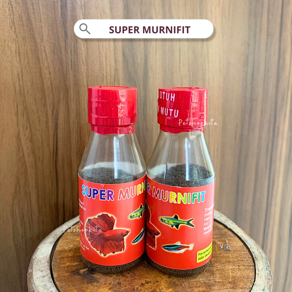 Jual Pelet Ikan SUPER Murnivit Uk Micro Kecil Makanan Ikan Cupang Guppy ...