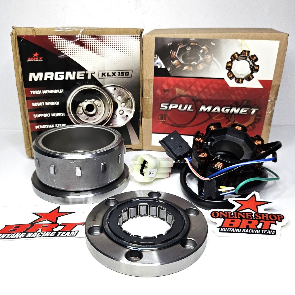 Jual PAKET SPUL SPULL PULSER MAGNET MAGNIT ONE WAY KLX 150 DTRACKER 150 ...