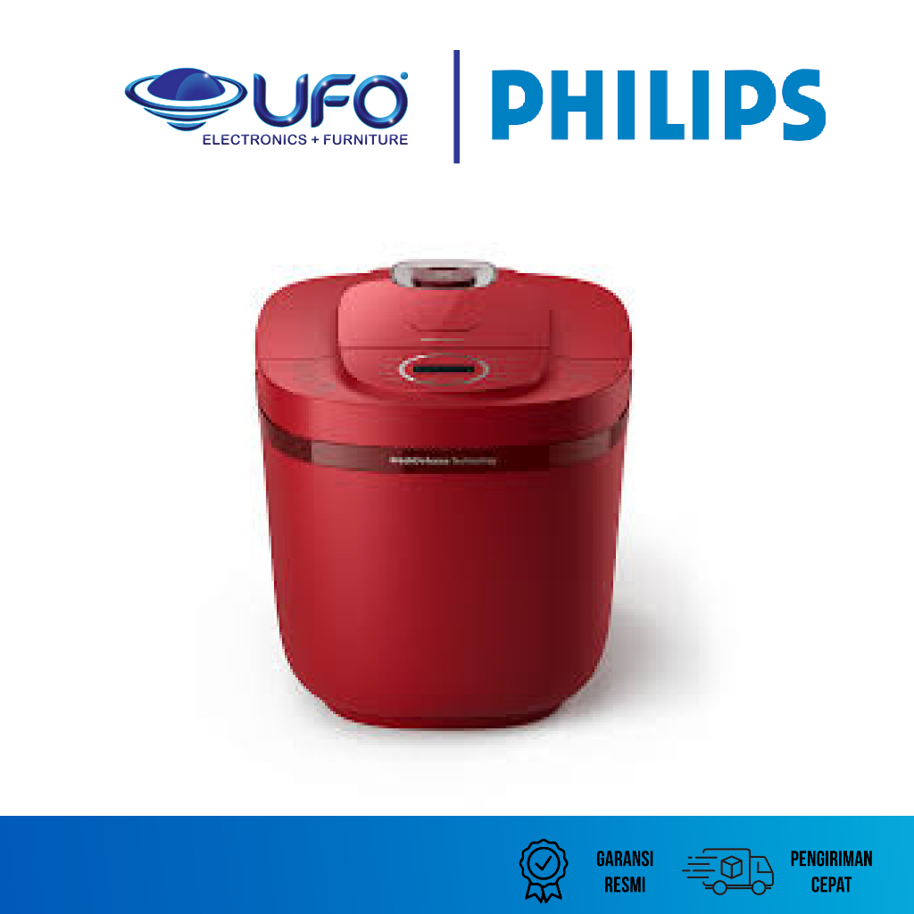 Jual Philips Digital Rice Cooker 1,8 Liter HD4712/31 Merah | Shopee ...