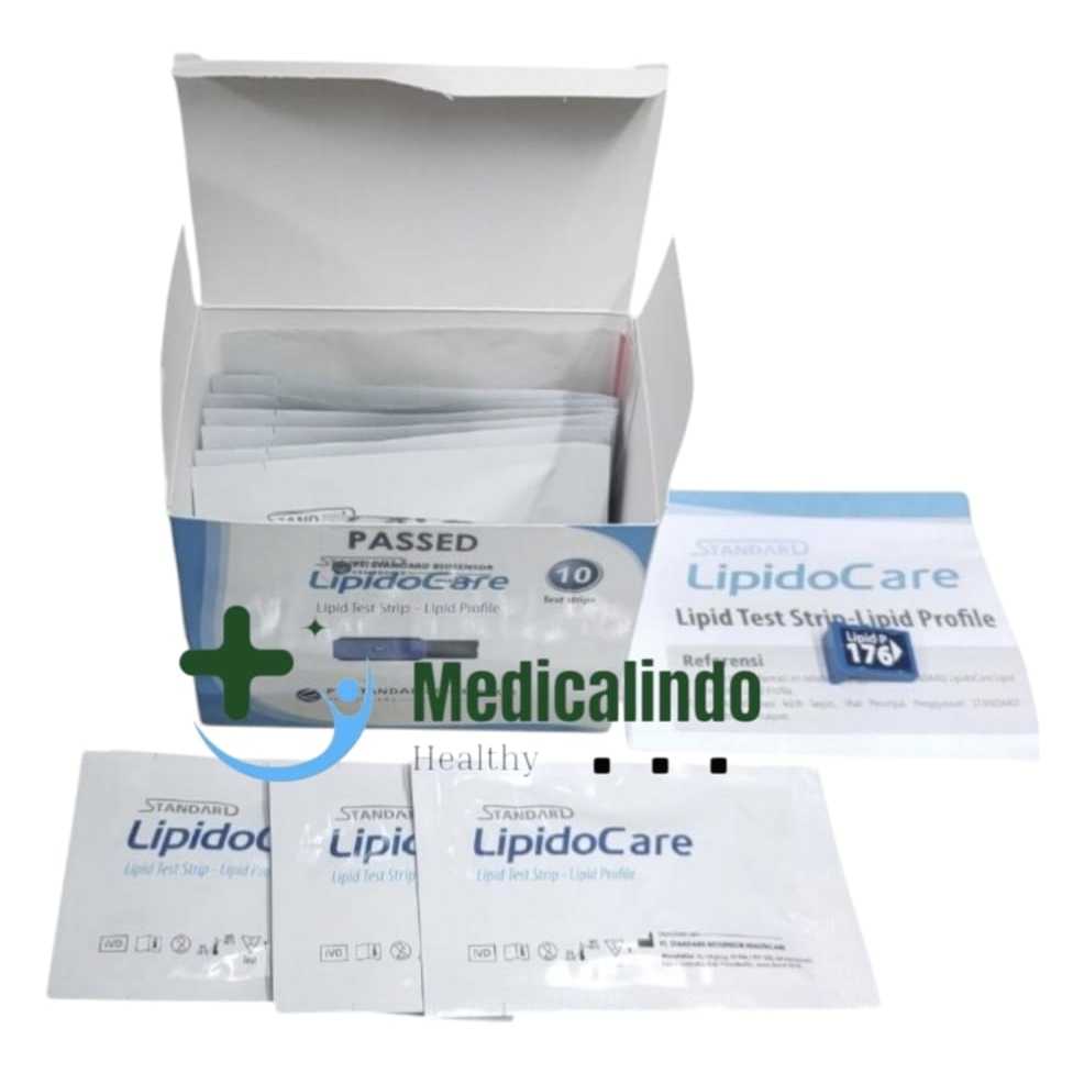 Jual Refill Test Strip Lipidocare Gula, Cholestrol Total, HDL, LDL ...