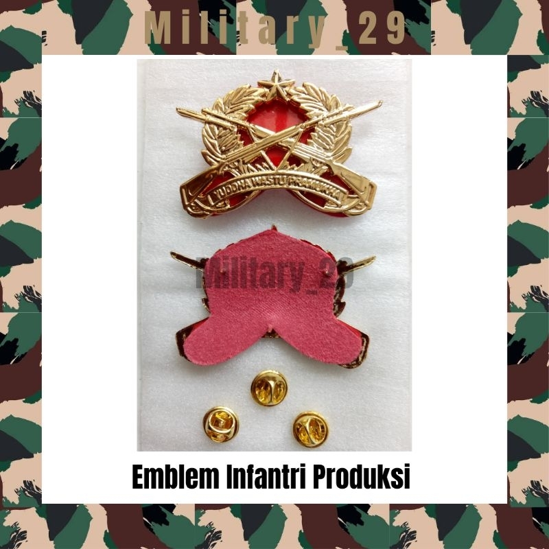 Jual EMBLEM INFANTERI TNI AD MEXCLUSIVE | EMBLEM BARET HIJAU | Shopee ...