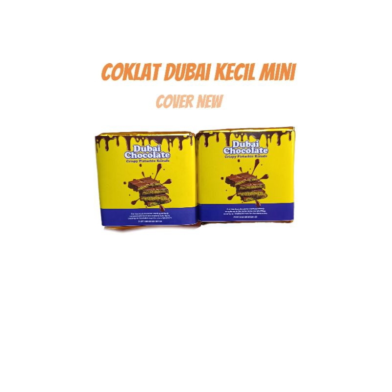 Jual Dubai Chocolate Coklat Versi Mini 130 Gram Dubai coklat viral ...
