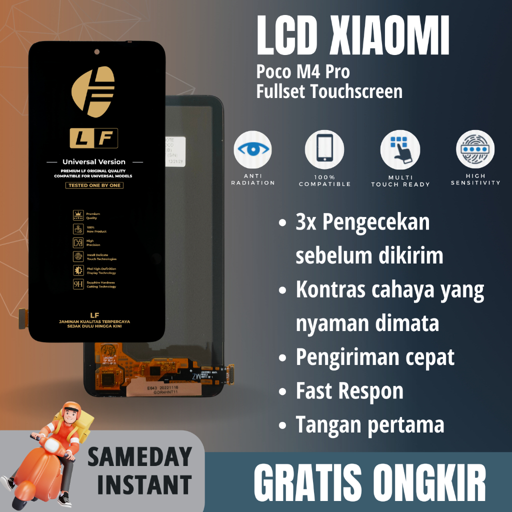 Jual LF - (GARANSI LEM) LCD Redmi note 11 4g / Pocophone M4 Pro Fullset Touchscreen | Shopee ...