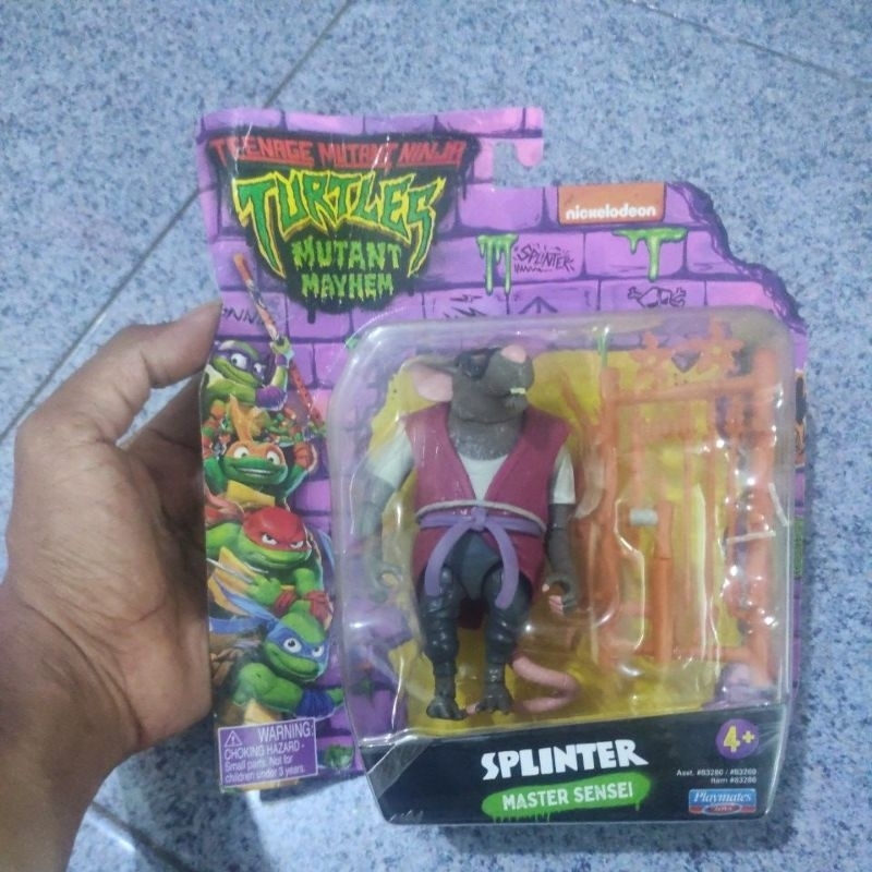 Jual Figure Splinter Master Sensei Teenage Mutant Ninja Turtles Mayhem ...