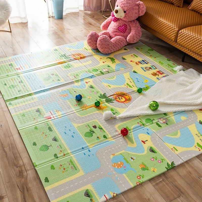 Jual Playmat 180X200 Tebal 6mm - Pe Foam Yakimura Playmat Free Tas ...