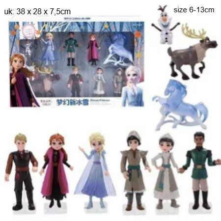 Jual Action Figure Disney FROZEN II ANA ELSA OLAF Ultimate Frozen ...
