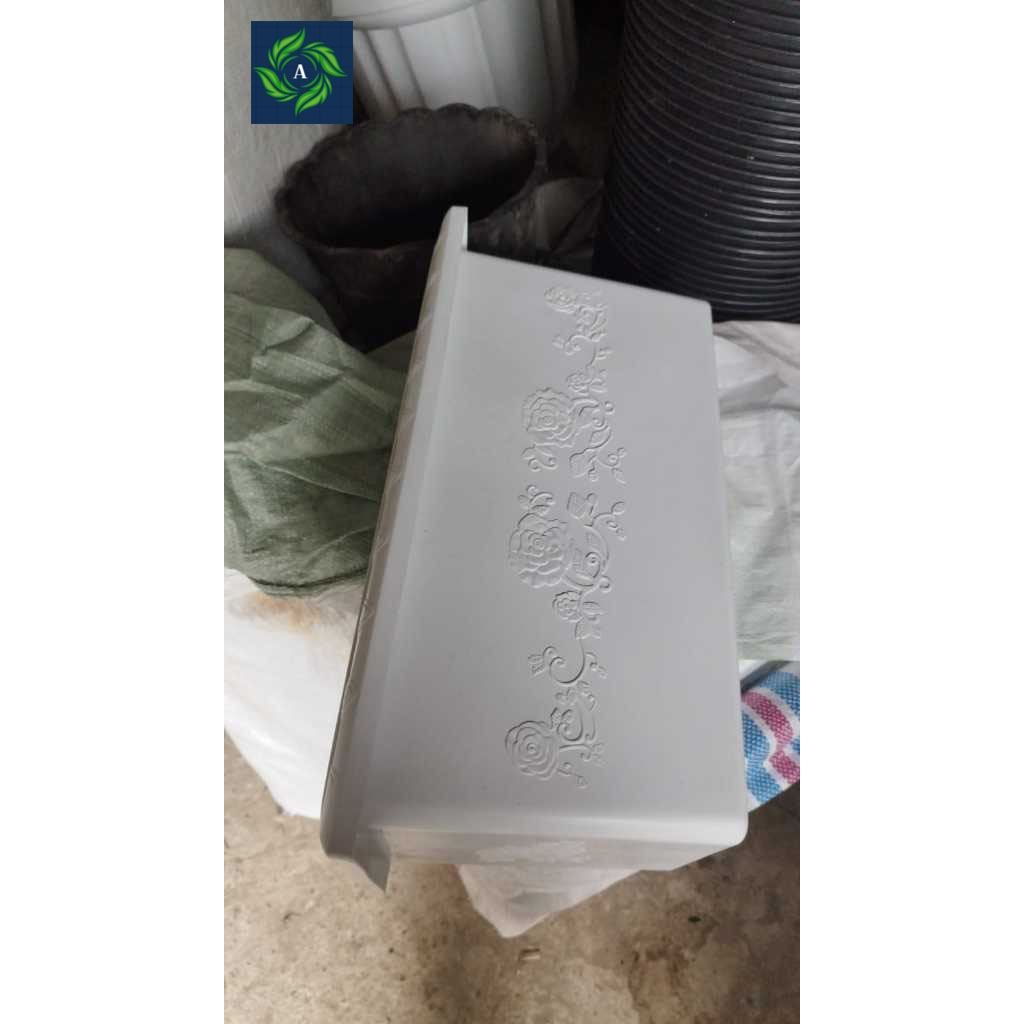 Jual Pot Tanaman Persegi Panjang 50 CM, Pot Tanaman Model Panjang 50 CM ...