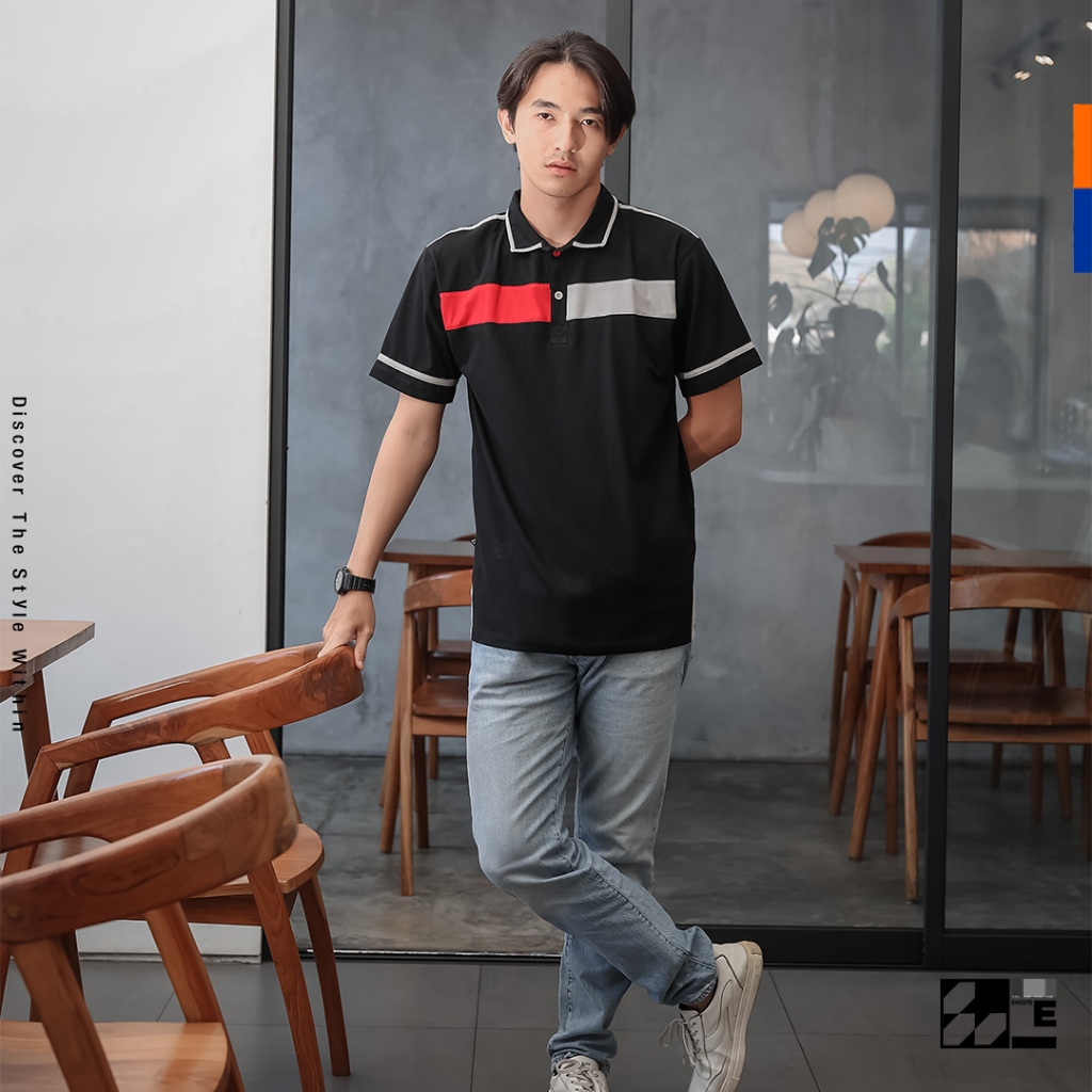Jual Ereste X Firsthand Kaos Polo Pria Premium Crown Hitam | Shopee ...