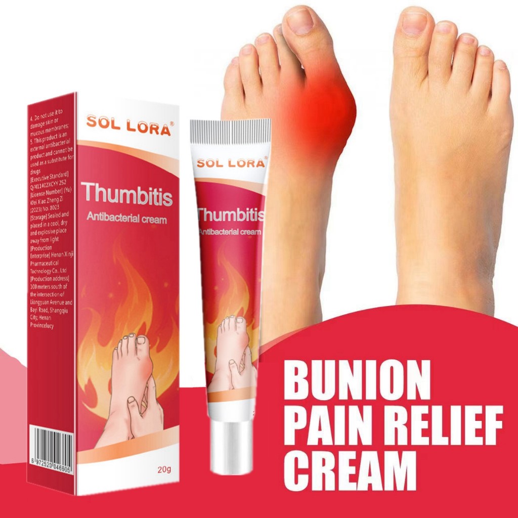 Jual Salep Rematik Bunion Pain Relief Cream Splint Jari Kaki Hallux ...