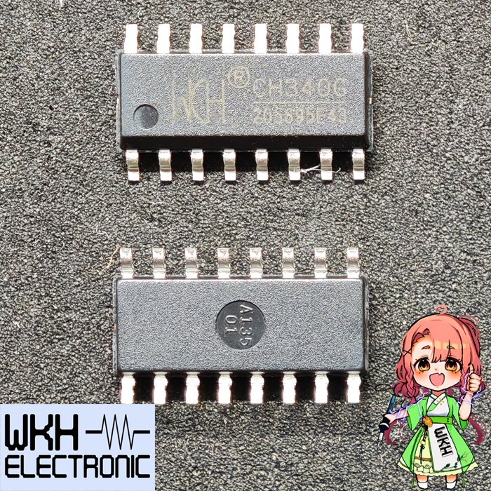 Jual IC CH340 CH340G SOP-16 USB Serial TTL UART RS232 Original Chip CH340 | Shopee Indonesia