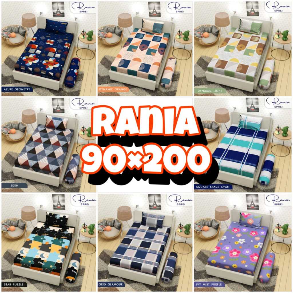 Jual Sprei Rania Motif Dewasa / Abstrak / Karakter 90x200 | Shopee Indonesia