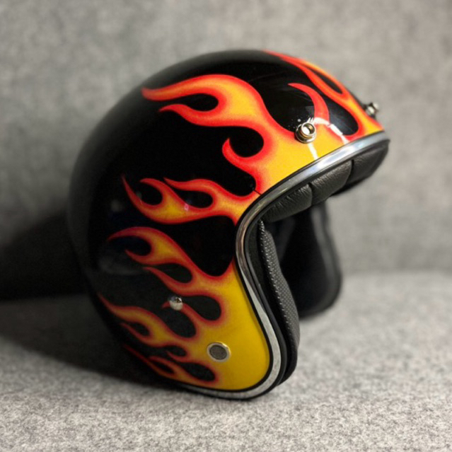 Jual HELM BOGO RETRO MOTIF API | BOGO RETRO | HELM BOGO | HELM SNI ...