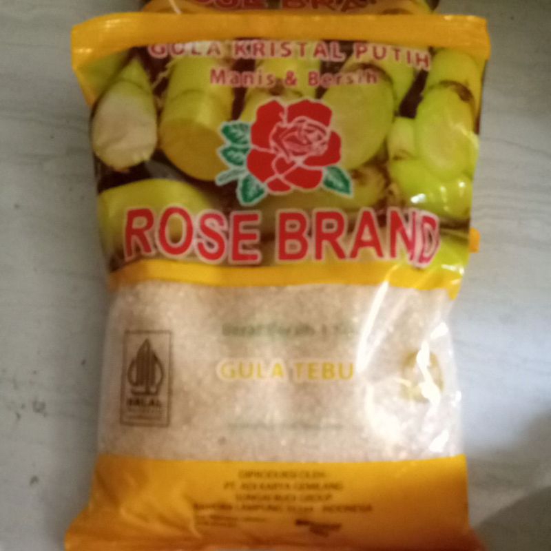 Jual GULA PASIR 1KG PROMO GULA PASIR ROSE BRAND KUNING GULA TEBU MURNI ...