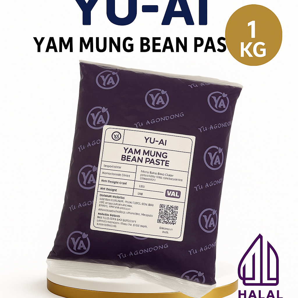 Jual YU-AI Yam Mung Bean Paste Taro Ubi Ungu Pasta 1 Kg | Shopee Indonesia