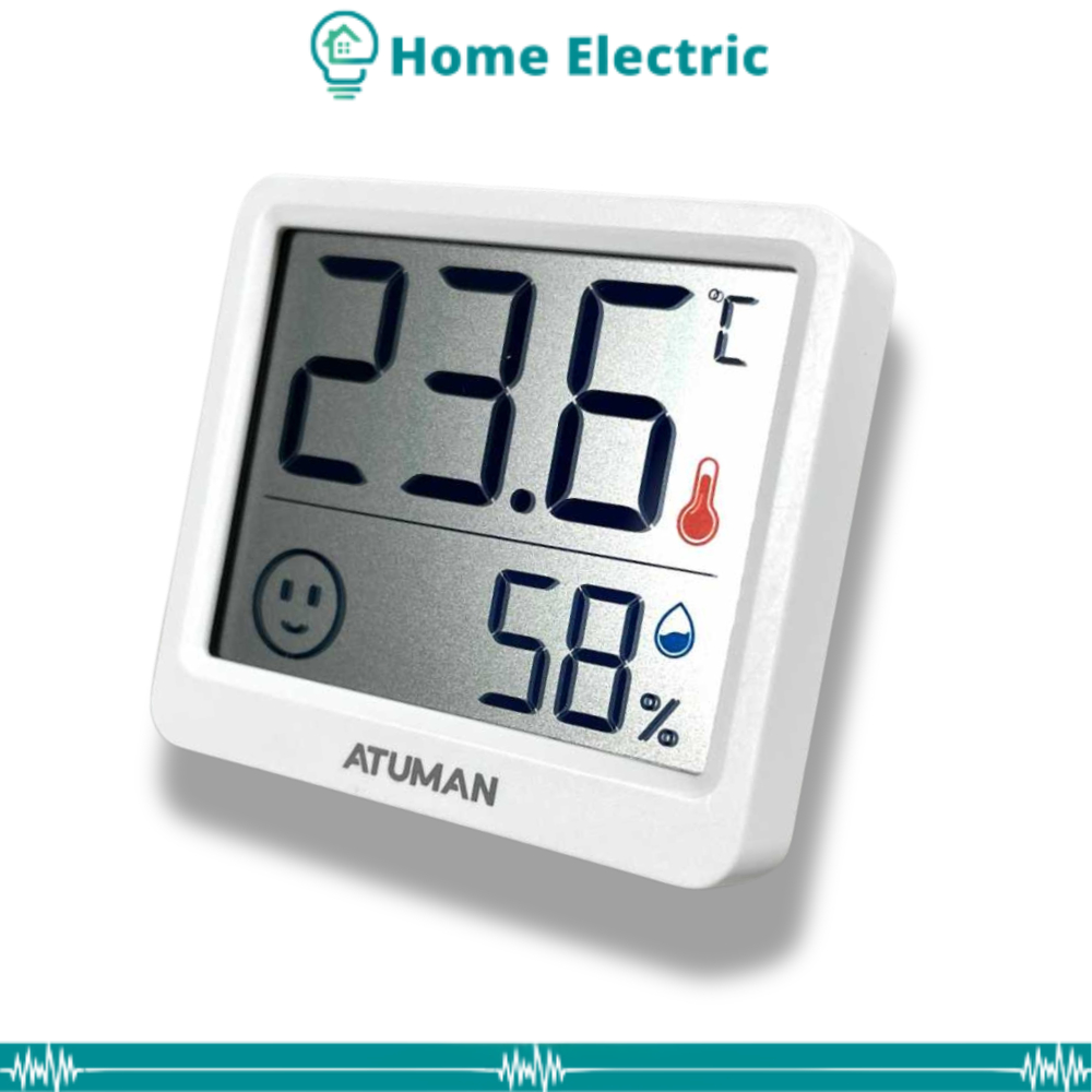 Jual ATuMan Termometer Suhu Ruangan Mini LCD Humidity Hygrometer Sensor ...
