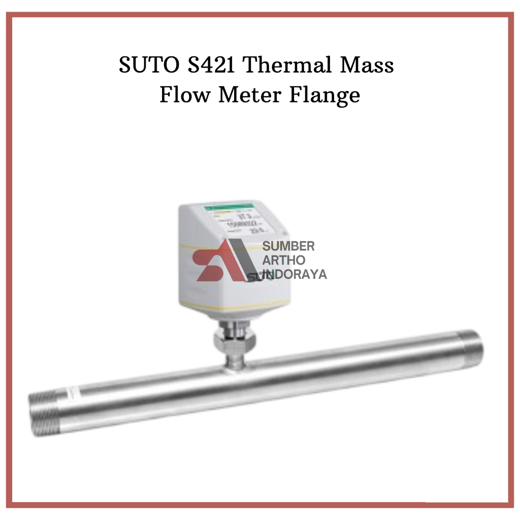 Jual SUTO S421 Thermal Mass Flow Meter Flange | Shopee Indonesia