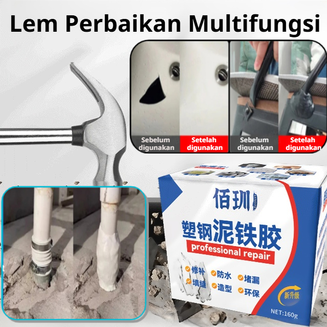 Jual Rumah【Artefak Pengisi Celah】Perekat Perbaikan Besi Tanah Liat Baja ...