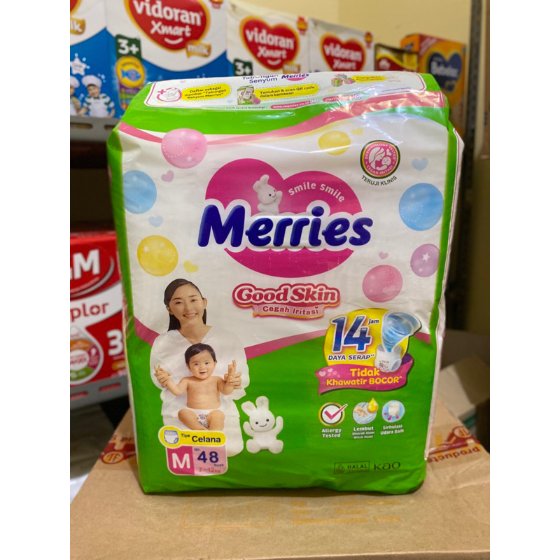 Jual MERRIES GOOD SKIN JUMBO PANTS M48/L42/XL38 | Shopee Indonesia