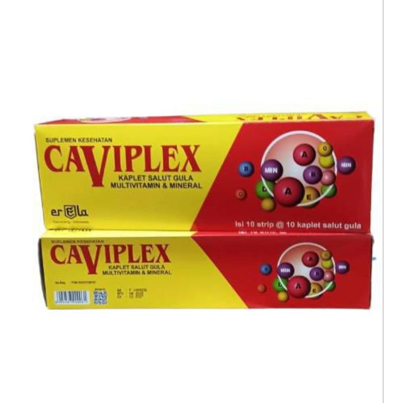 Jual caviplex tablet/multivitamin per box | Shopee Indonesia