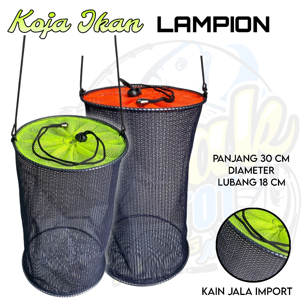 Jual Koja ikan Lampion - Koja udang - Wadah hasil mancing | Shopee ...