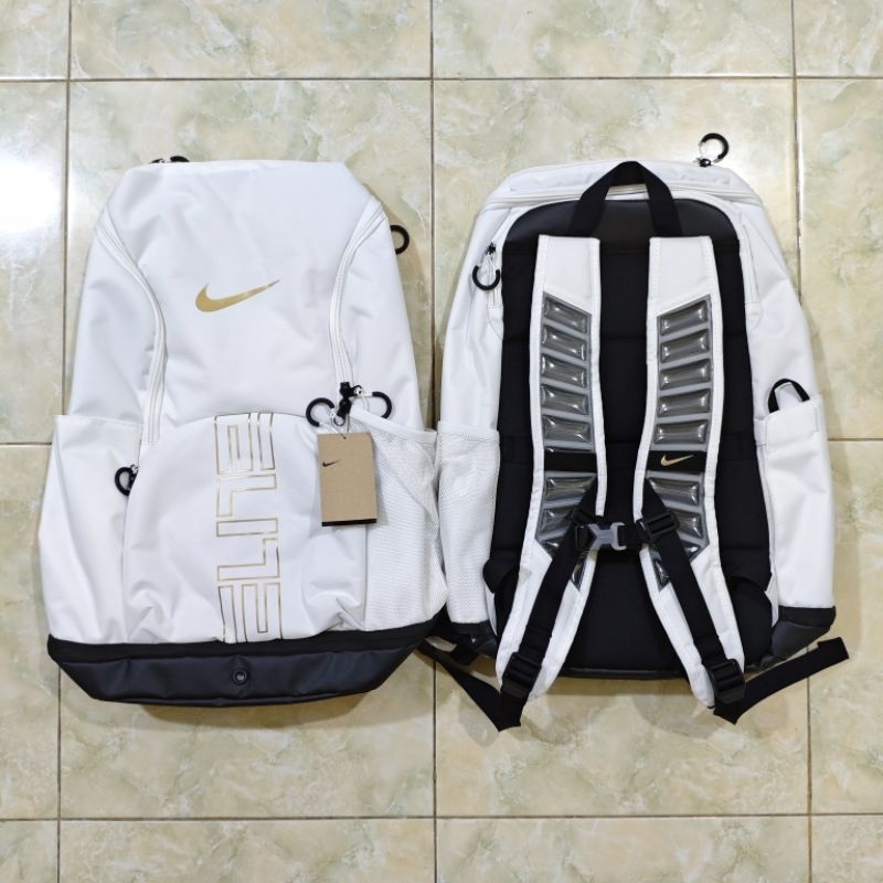 Jual Tas Nike Elite Hoops White Backpack | Shopee Indonesia