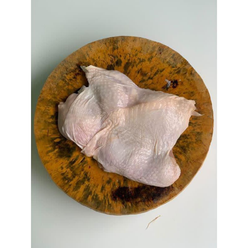 Jual (500gram) PAHA FILLET KULIT AYAM FRESH - FRESH CHICKEN LEG SKIN ON ...
