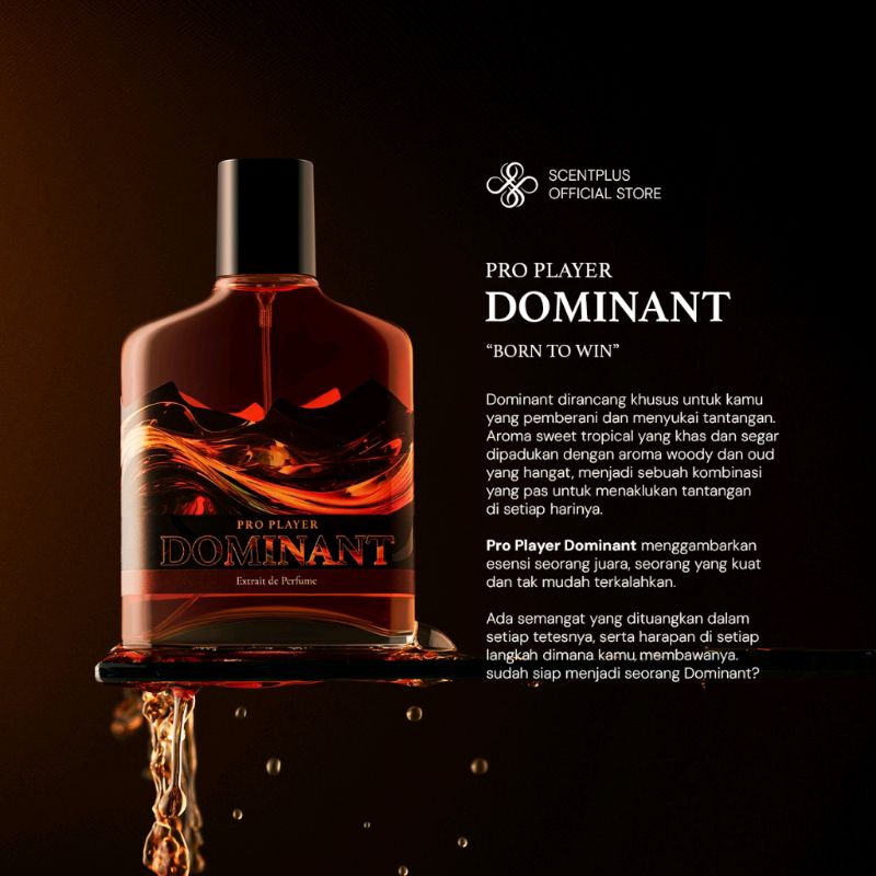 Jual Scentplus Pro Player Dominant Extrait de Perfume | Shopee Indonesia