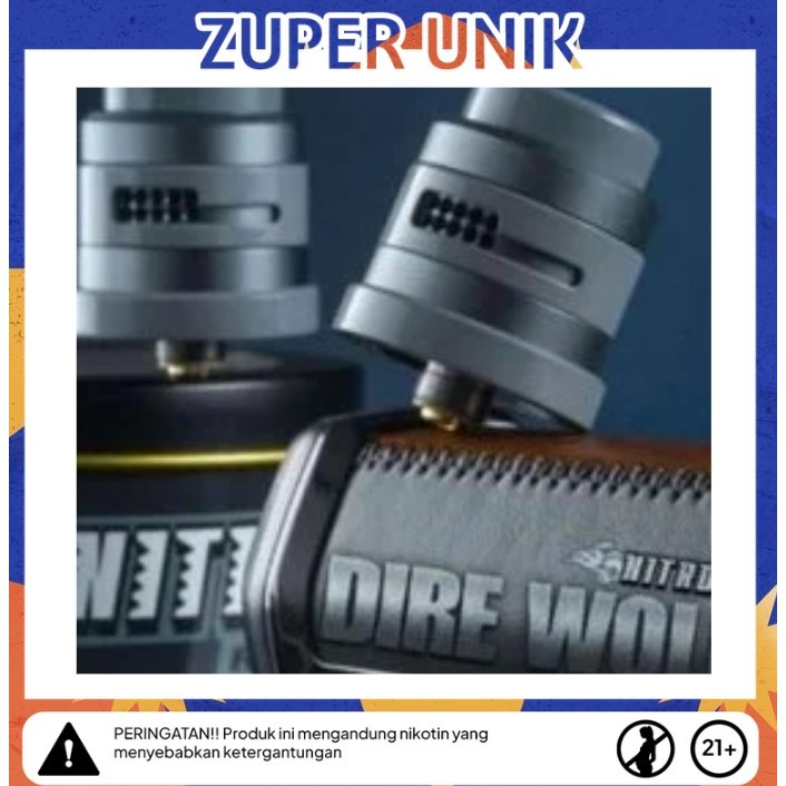 Jual RDA NITROUS 22MM DUAL DIRE WOLF By KOKO SARANG - ORIGINAL | Shopee ...