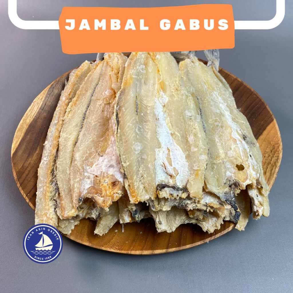Jual Ikan Asin Gresik Jambal Gabus Laut Daging Super Tebal kemasan ...