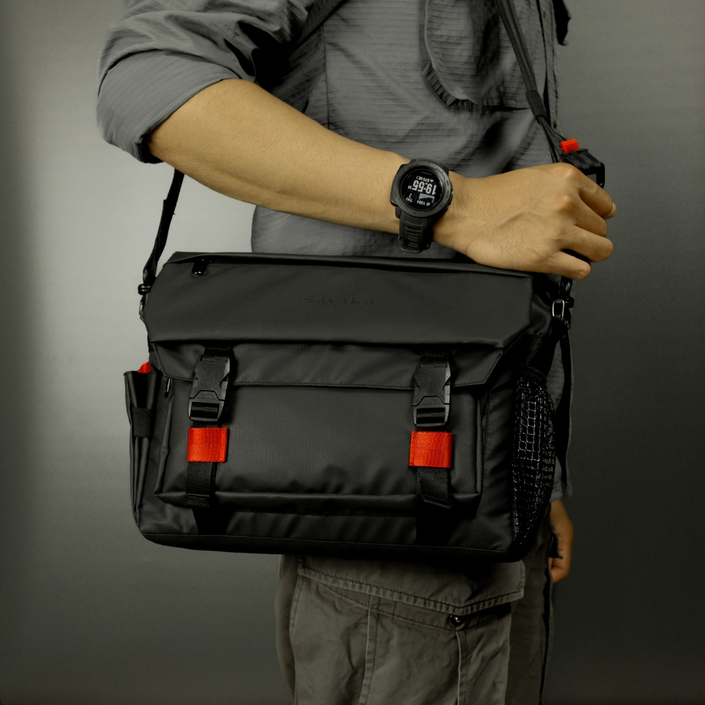 Jual RB Slingbag Pria SAVAKA S3 Tas Selempang Cowok Premium Sling ...