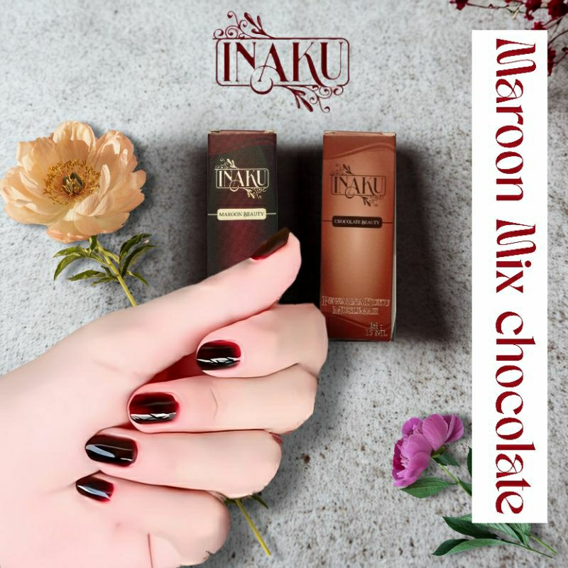 Jual (OMBRE) PAKET OMBRE INAKU // PAKET HEMAT INAKU // MIX NAIL HENA ...