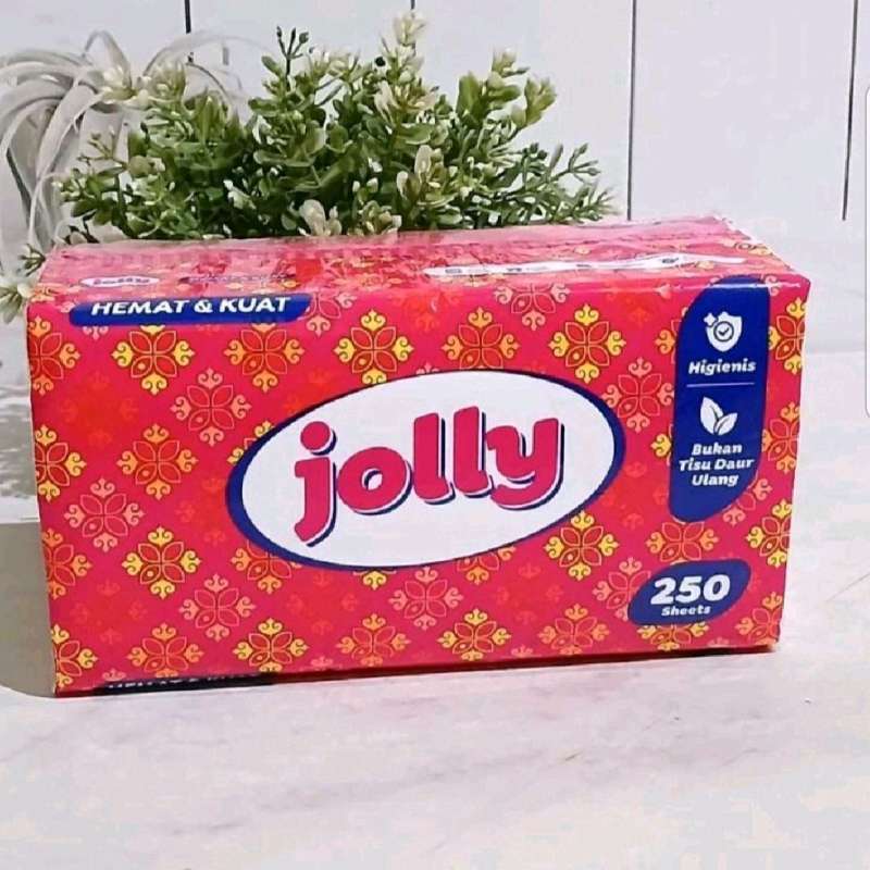 Jual Tisu Jolly 250 sheets 2ply / Tisu Jolly Murah / Tisu Isi Banyak ...