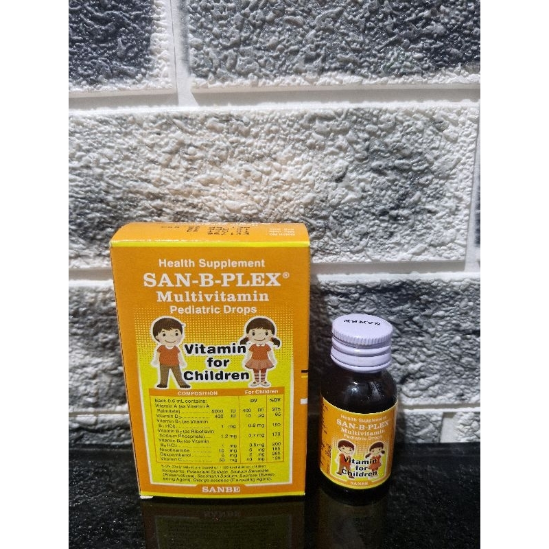 Jual SAN-B-PLEX DROPS 15 ML - Multivitamin Anak-Anak | Shopee Indonesia